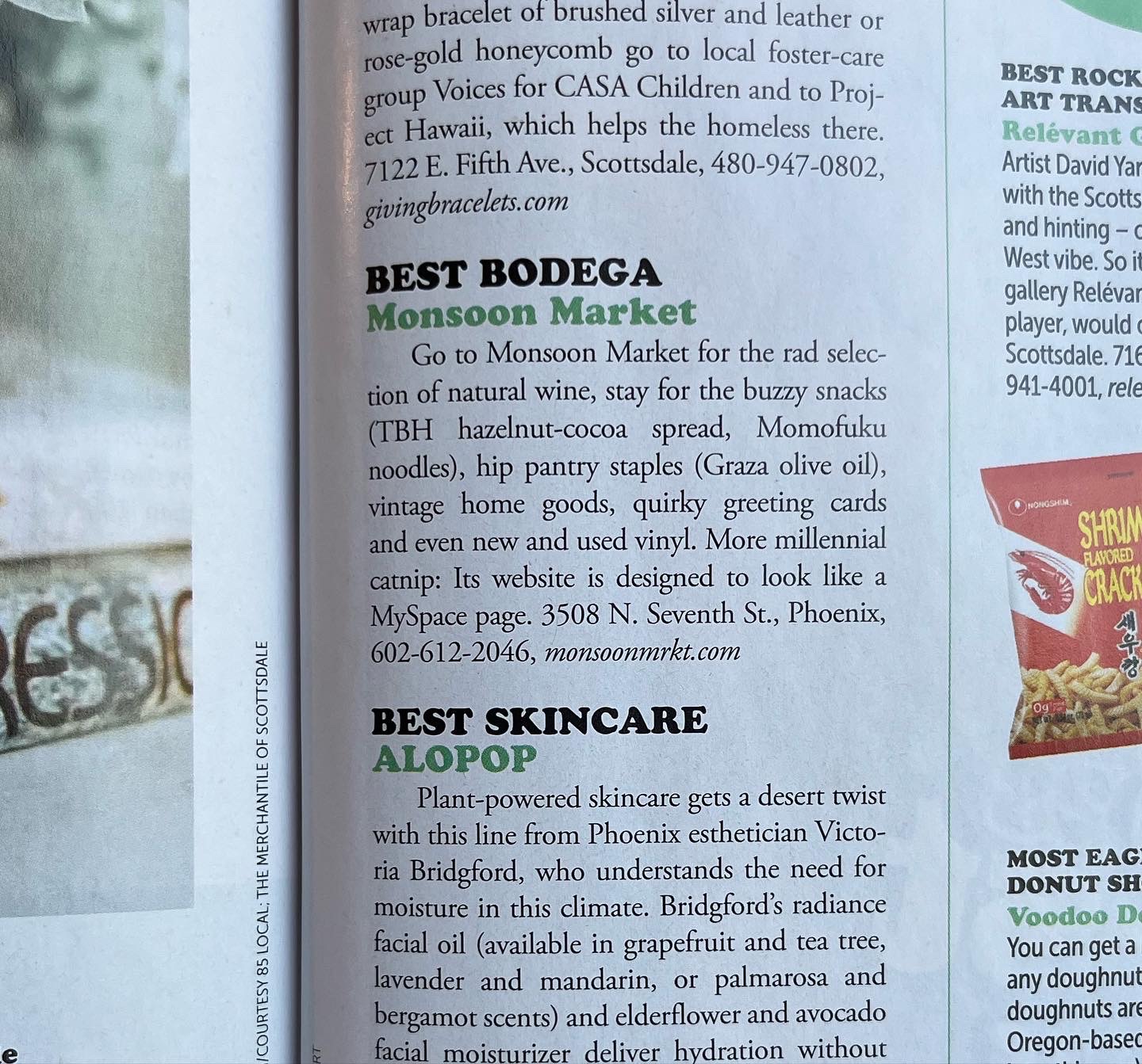 Monsoon Market - Voted Best Bodega Shopping in Phoenix Magazine